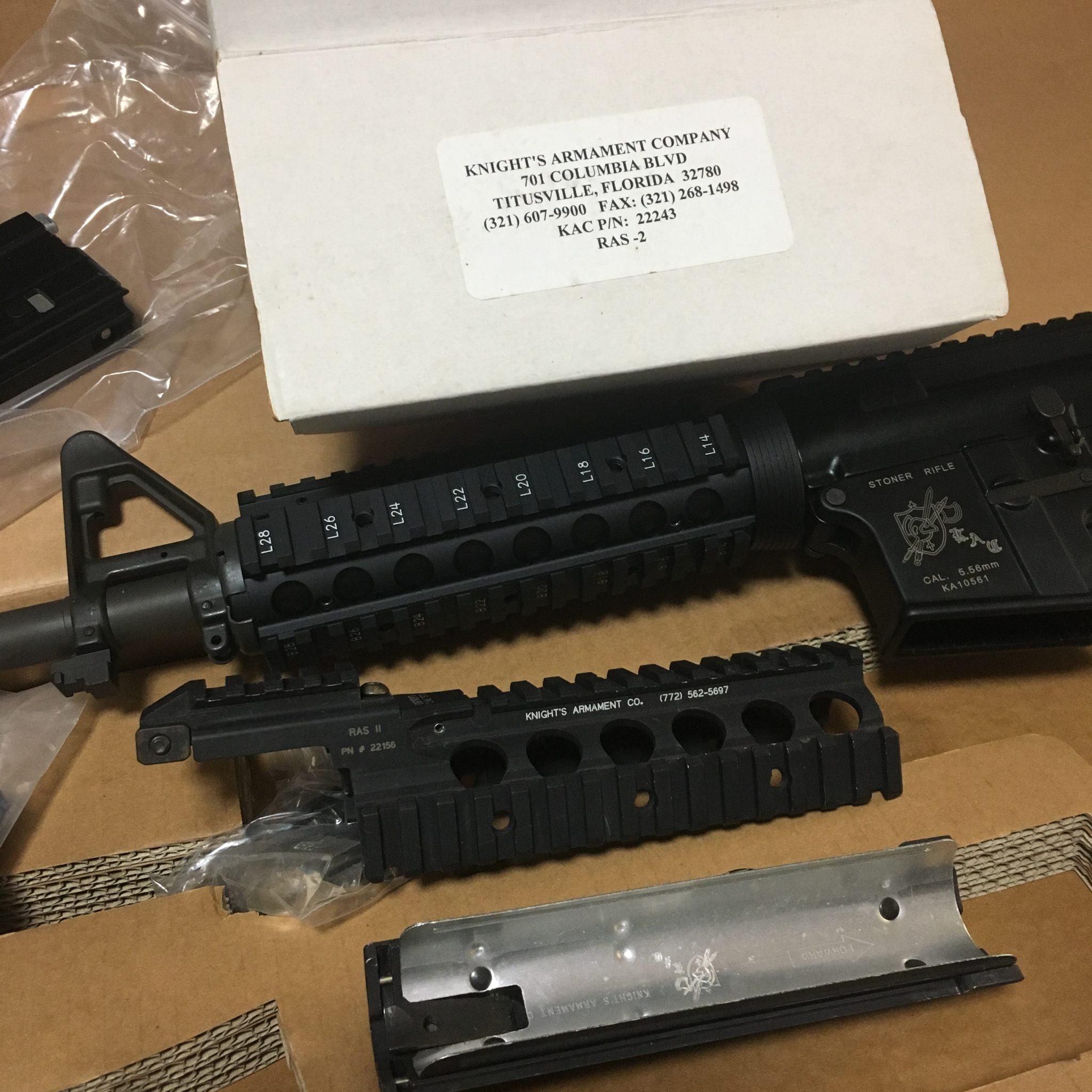 Knight’s Armament SR-16 M4 “RASⅡ”【RA-TECH】 – しんじん-Hobby(2.0)