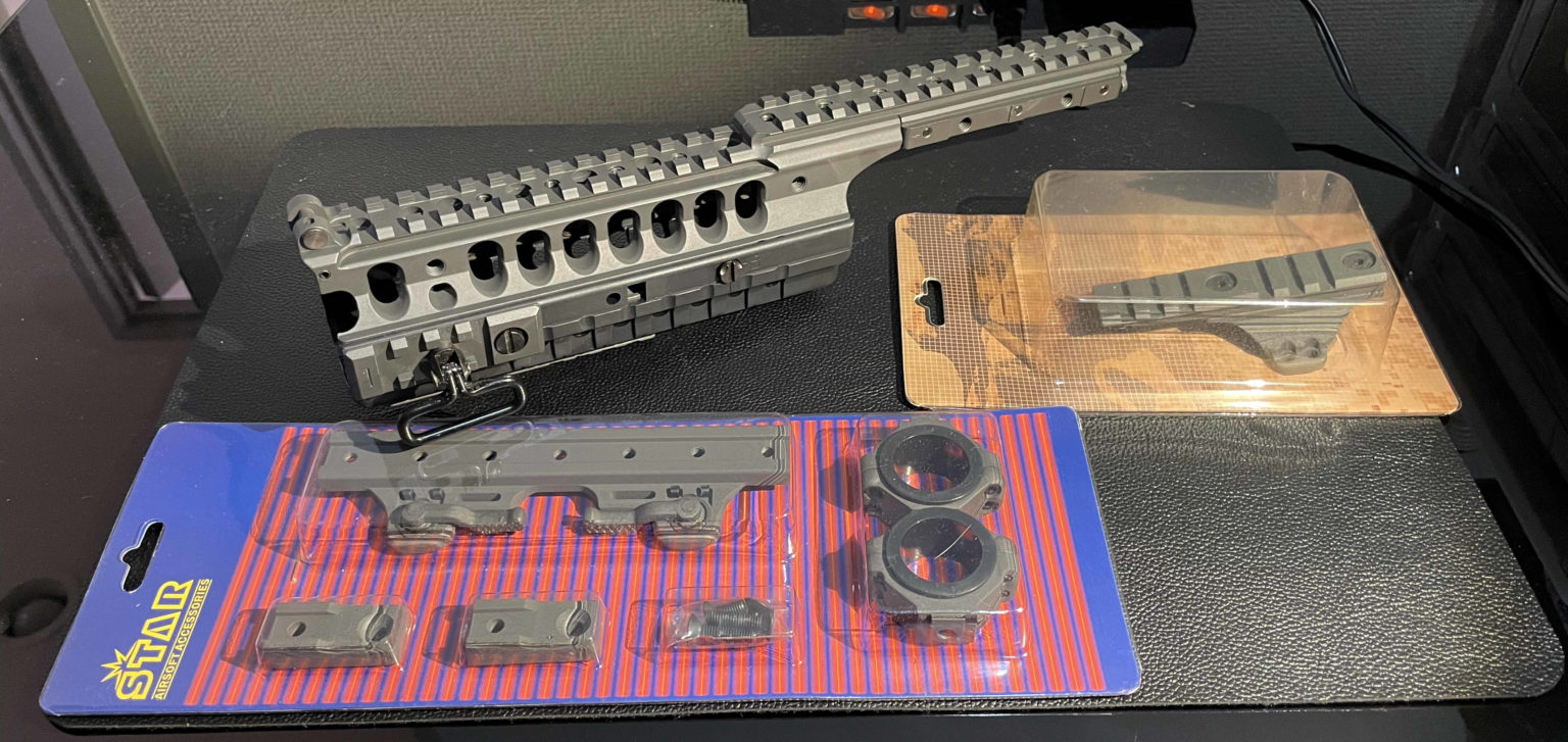 M4 SIR-S Handguard Set(A.R.M.S. S.I.R #50Mレプリカ)【STAR】 – しんじん-Hobby(2.0)