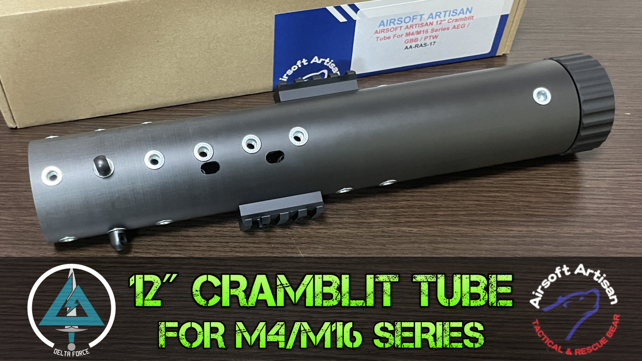 12″ CRAMBLIT TUBE FOR M4/M16 SERIES【AIRSOFTARTISAN】 – しんじん-Hobby(2.0)